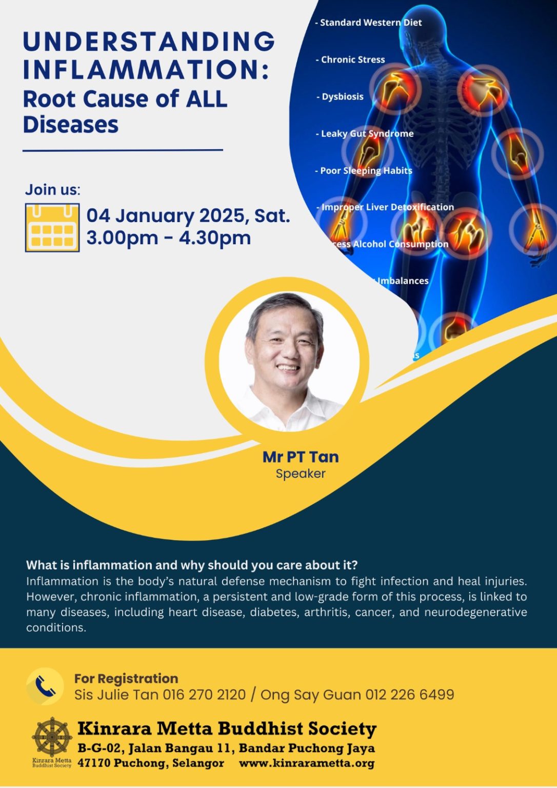 Understanding Inflammation: Root Cause of ALL Disease with Mr PT Tan ...